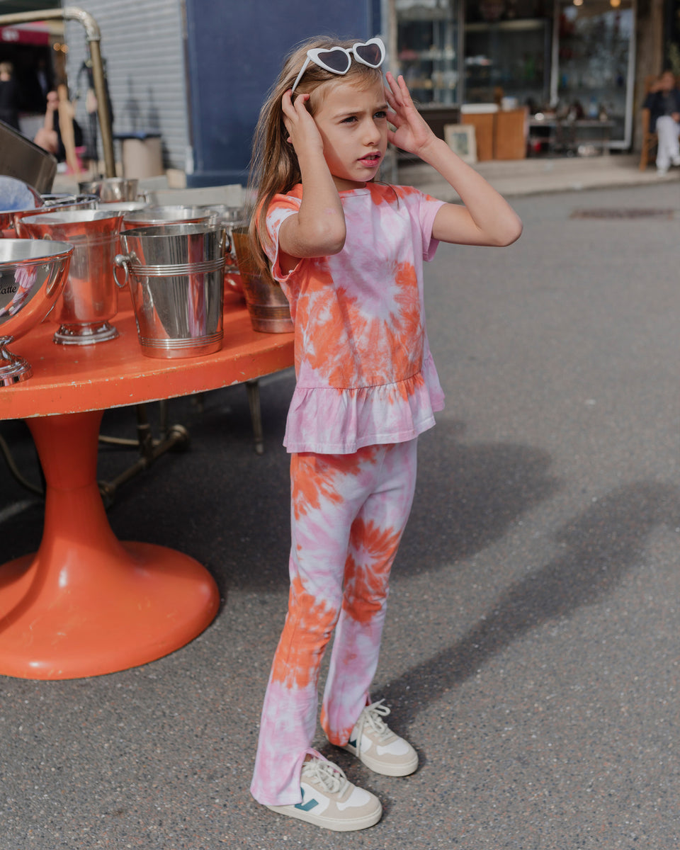 Franela de algodón teñida con volante – EPK Panamá