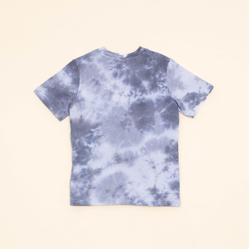 Franela de Algodón Gris Teñida con Gráfico de GOAT para Niño – EPK Panamá